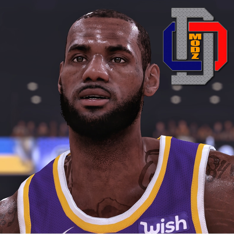 🎮LEBRON JAMES 2.0 CF FOR NBA2K19🎮 – DOBOL-OHW NBA2K MODDING